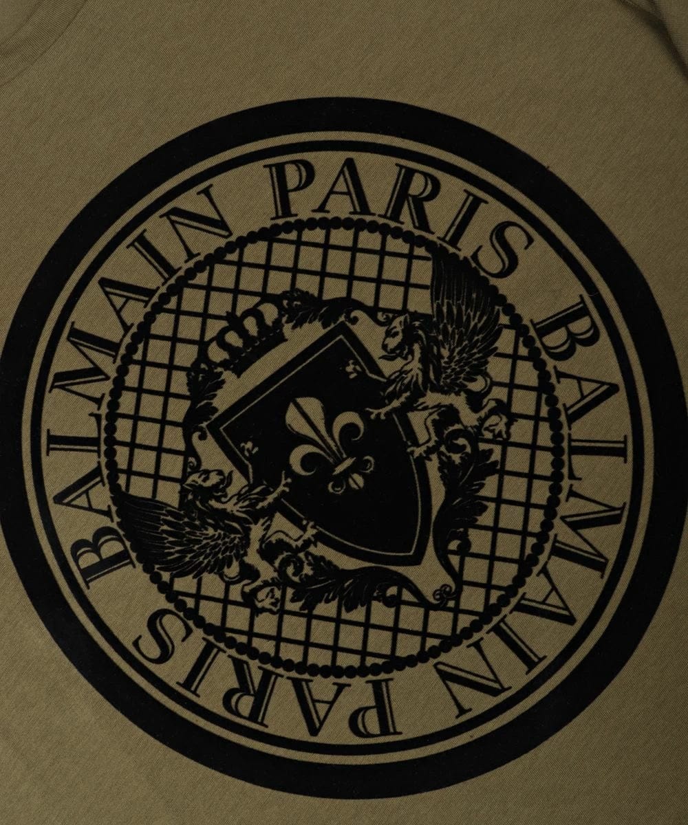 Balmain logo embroidered T-shirt – HK BRANDS